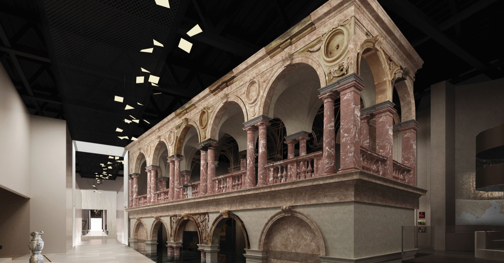 Villa Regia – kolejne fragmenty monumentalnej architektury wydobyte z ...