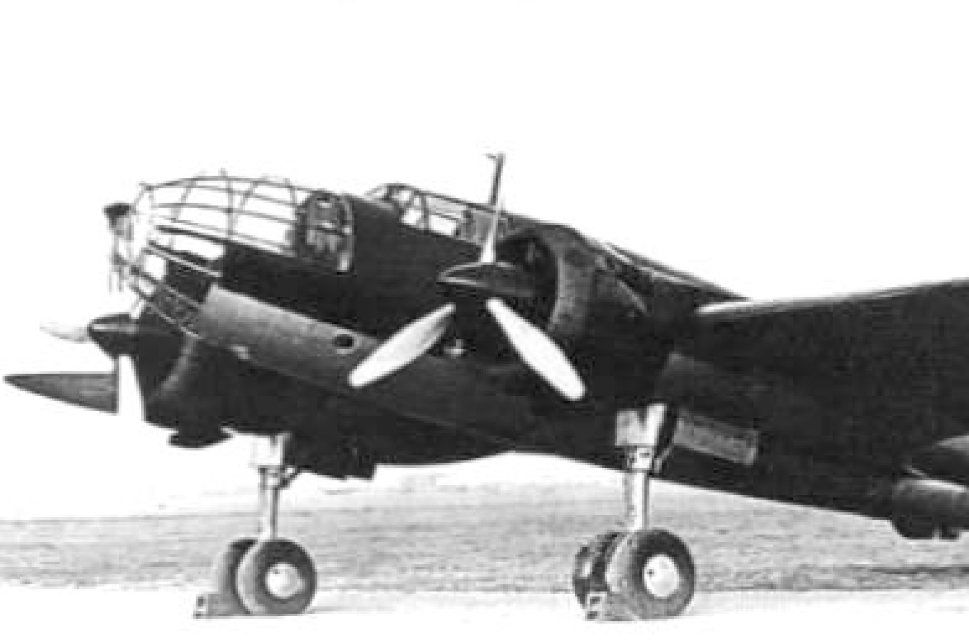 Oblot prototypu bombowca Łoś - Muzeum Historii Polski w Warszawie